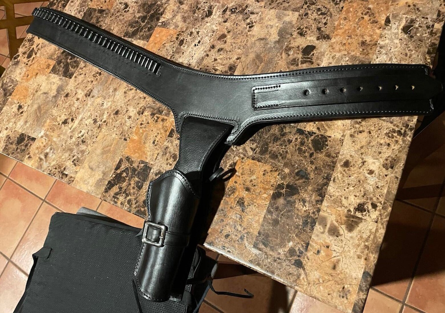 Gunsmoke Western Drop Loop Gun Belt with Holster [DRGNSMK] : Old ...