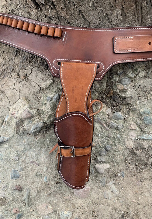 Gunsmoke Western Drop Loop Gun Belt with Holster [DRGNSMK] : Old ...